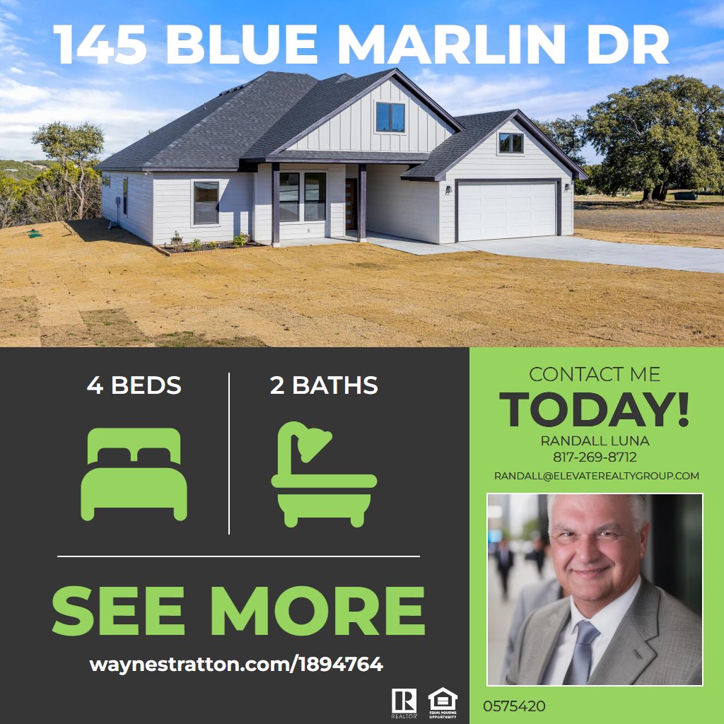 145 Blue Marlin Dr, Bluff Dale, TX 76433